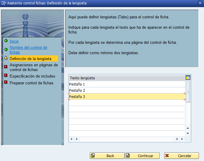Dynpros: Trabajando con el Control Tabstrip - ABAP: Fácil para mi